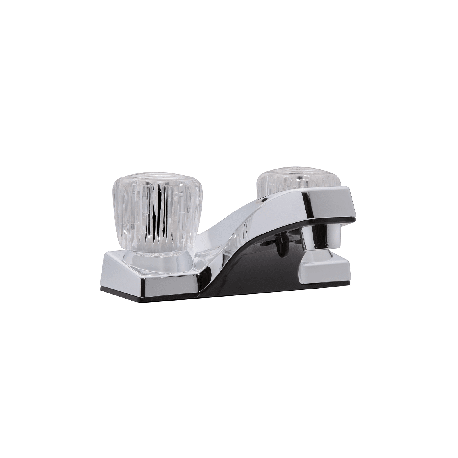 Taymor Fundamentals Bathroom Lavatory Faucet 4″ Two Acrylic Handles ...
