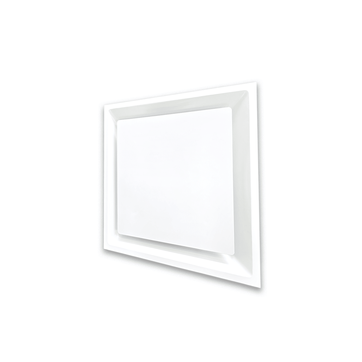 1CSD Ceiling Square Diffuser Face: 24"x24" Neck: 8" Stainless Steel ...