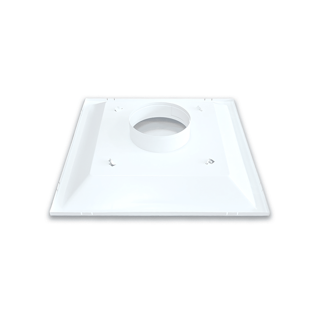 1CSD Ceiling Square Diffuser Face: 24"x24" Neck: 8" Stainless Steel ...