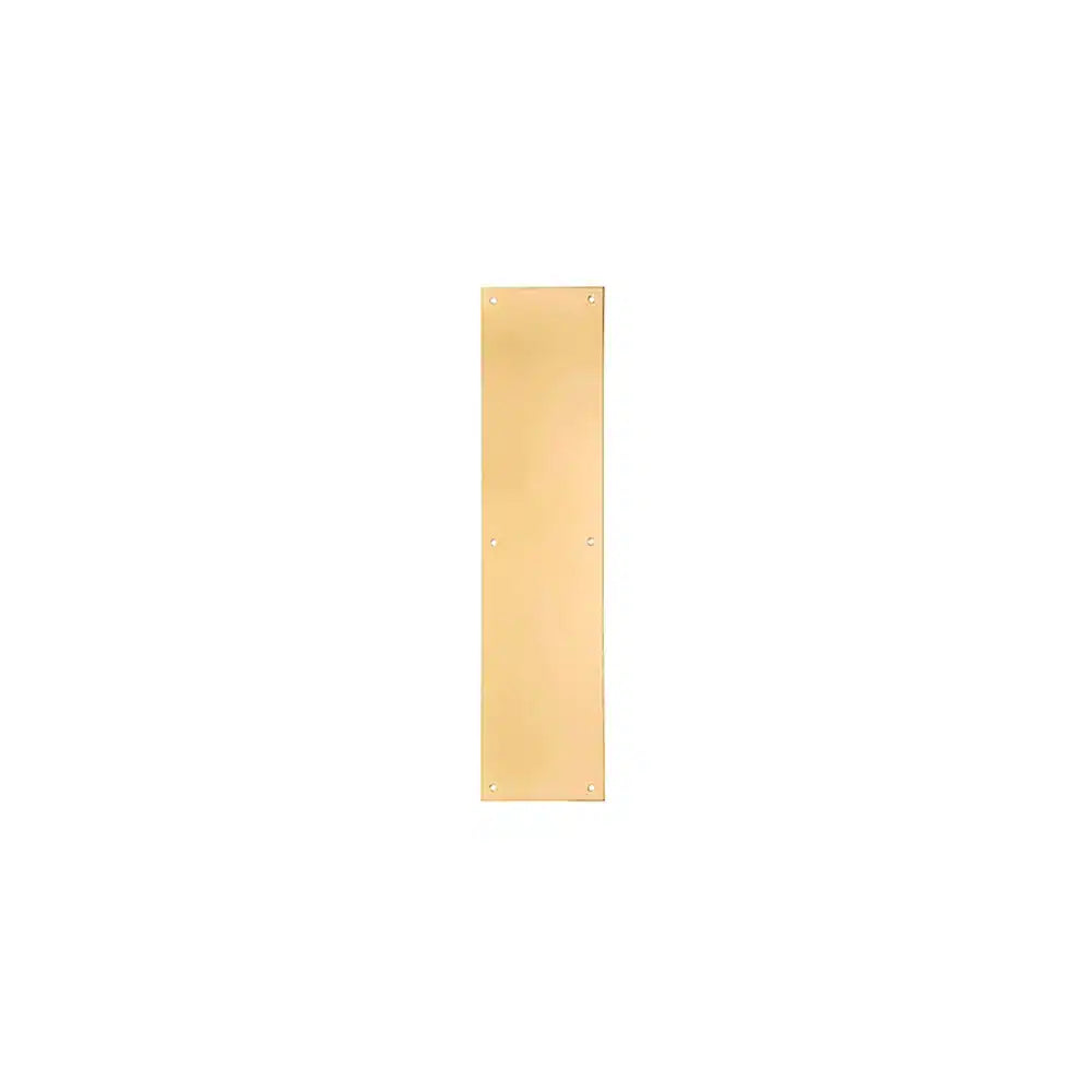 Taymor Push Plate Polished Brass | Prima Decorative Hardware - Prima ...
