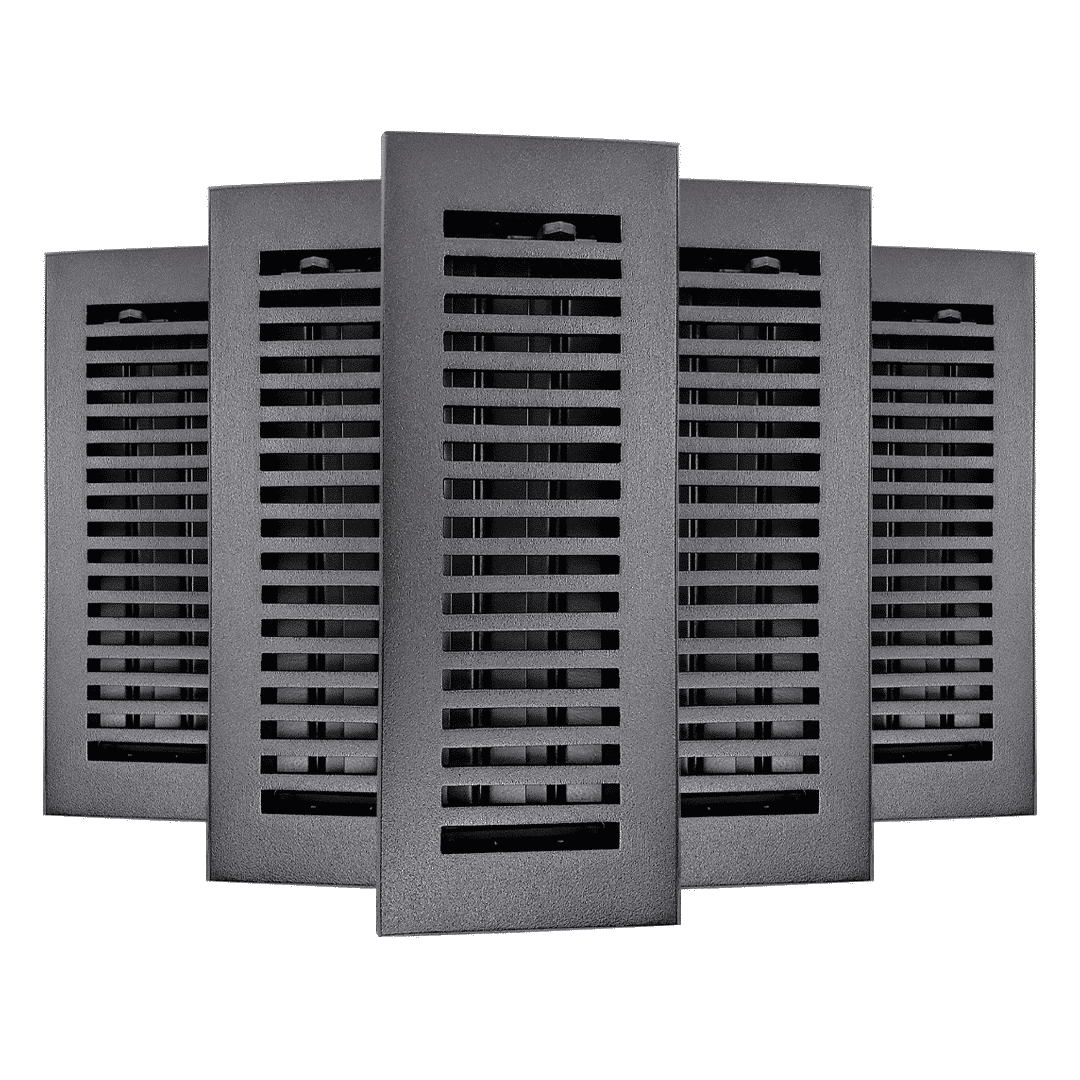 Cast Aluminum Floor Register Size 3" X 10" VR102 Pack of 5 - Prima ...