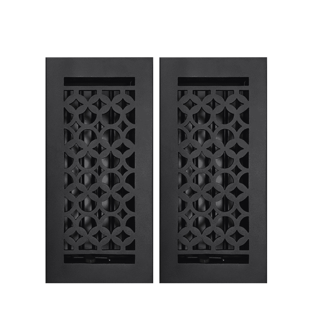 Cast Aluminum Floor Register 4” X 10” inch in Canada & USA ...