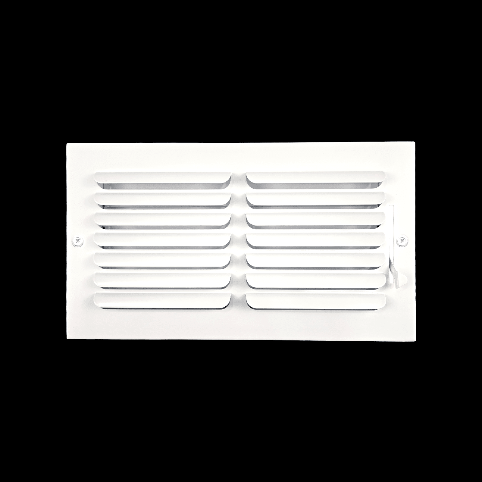 1CB 12"x6" Curved Blade Stainless Steel Registers – Decorative Vent ...