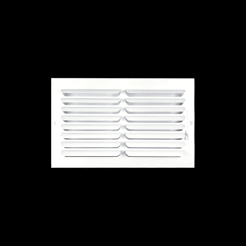1CB 14"x8" Curved Blade Stainless Steel Registers – Decorative Vent ...